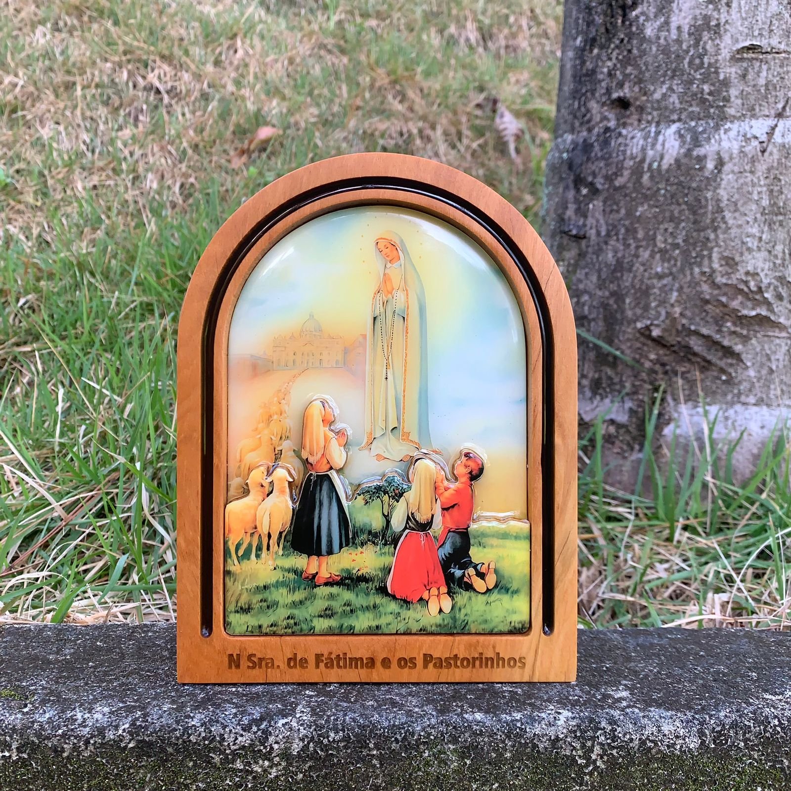 Nossa Senhora de Fátima e os Pastorinhos - Mod.1